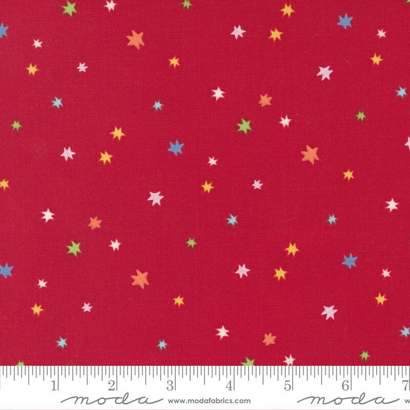 Rainbow Garden Starburst Apple by Abi Hall for Moda Fabrics 35366 17 ...